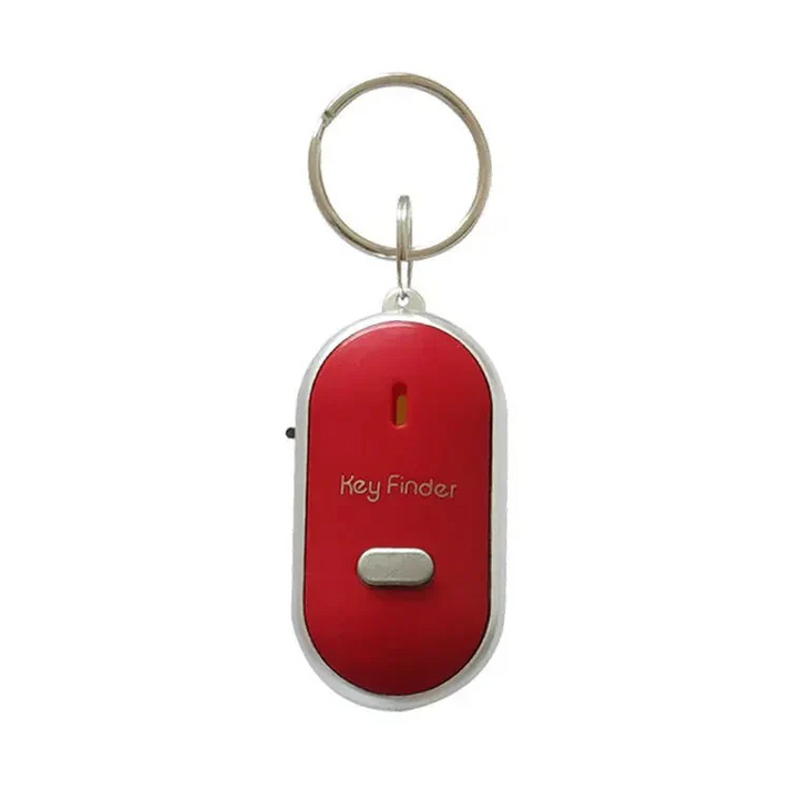 Whistle Activated Key Finder, Sound & Light Alerts, Built-In LED, Batt ...