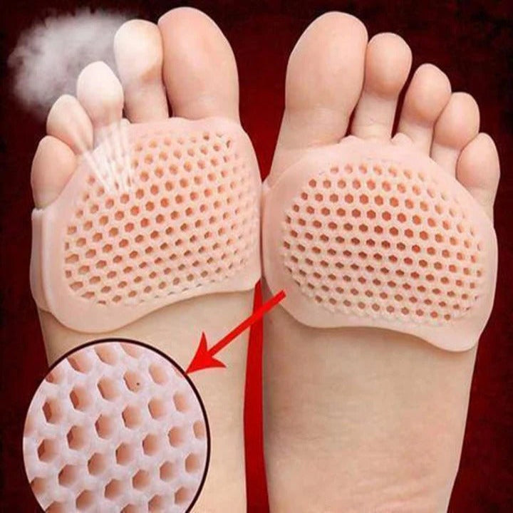 Breathable Forefoot Gel Cushion Pads, Pair – Feanatic