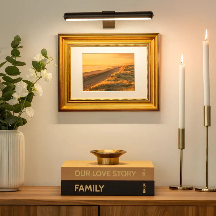 LED Art Display Light, Cordless Lamp for Paintings and Decor – Feanatic