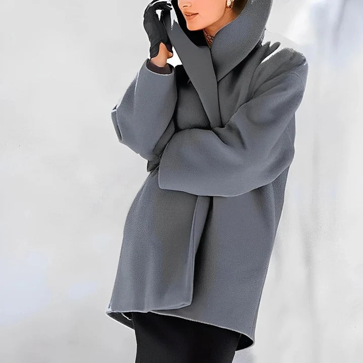 Women's Wool Urban Winter Jacket Insulated and Stylish – Feanatic