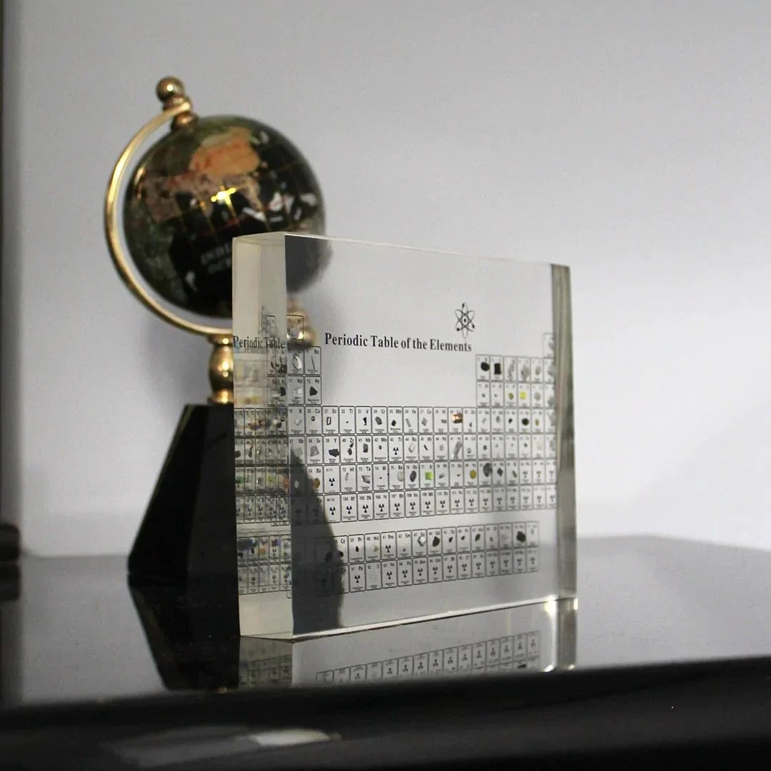 Glass Periodic Table Wall Display for Chemistry Education and Decor ...
