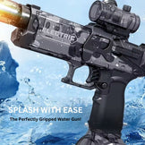 PowerBlast Electric Water Gun with Immersive LED Lights – Feanatic