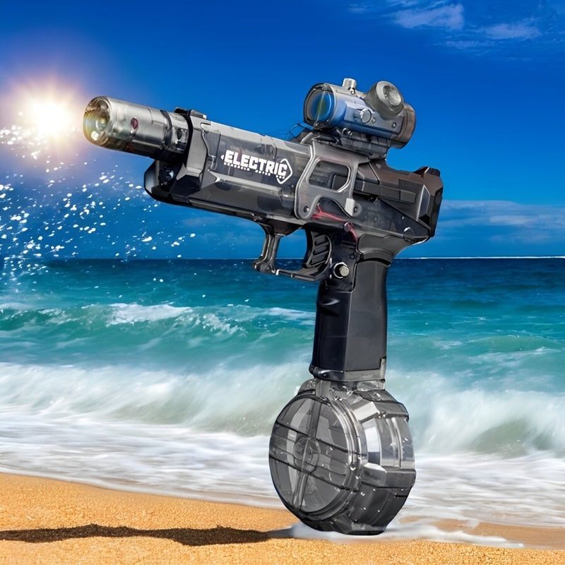 PowerBlast Electric Water Gun with Immersive LED Lights – Feanatic